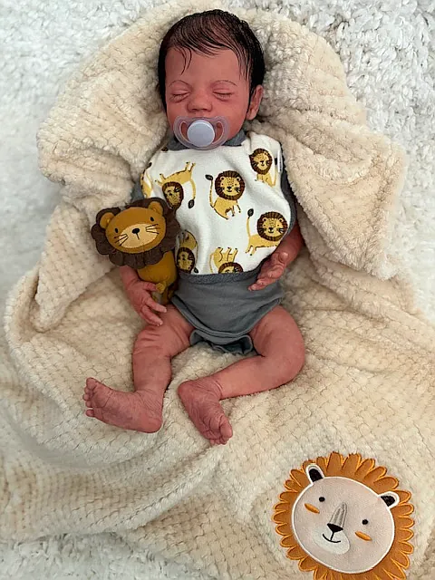 Steven Asleep by Shelby Hammond from Keepsake Cuties Nursery on Reborns