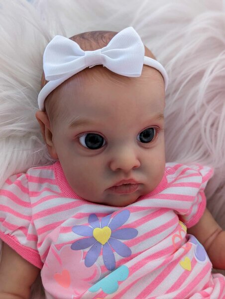 Chantal pre-owned reborn doll by Holli Cook | Petie's Precious Babes