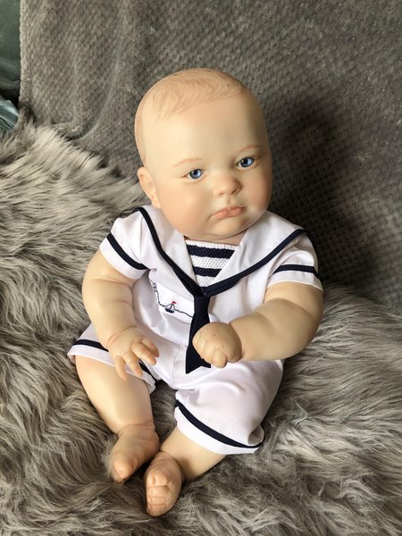 3 Month Joseph Awake by Lois Williams of All4GodReborns - Reborns.com