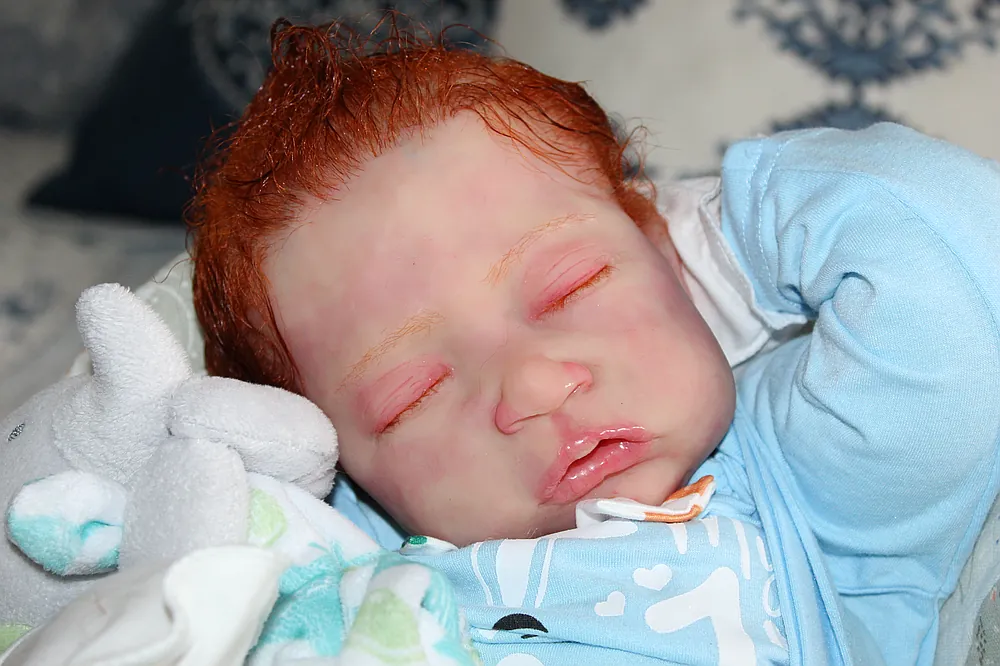 Charlie cuddle reborn doll by Jennifer Cousin | Jenny Jill Babies