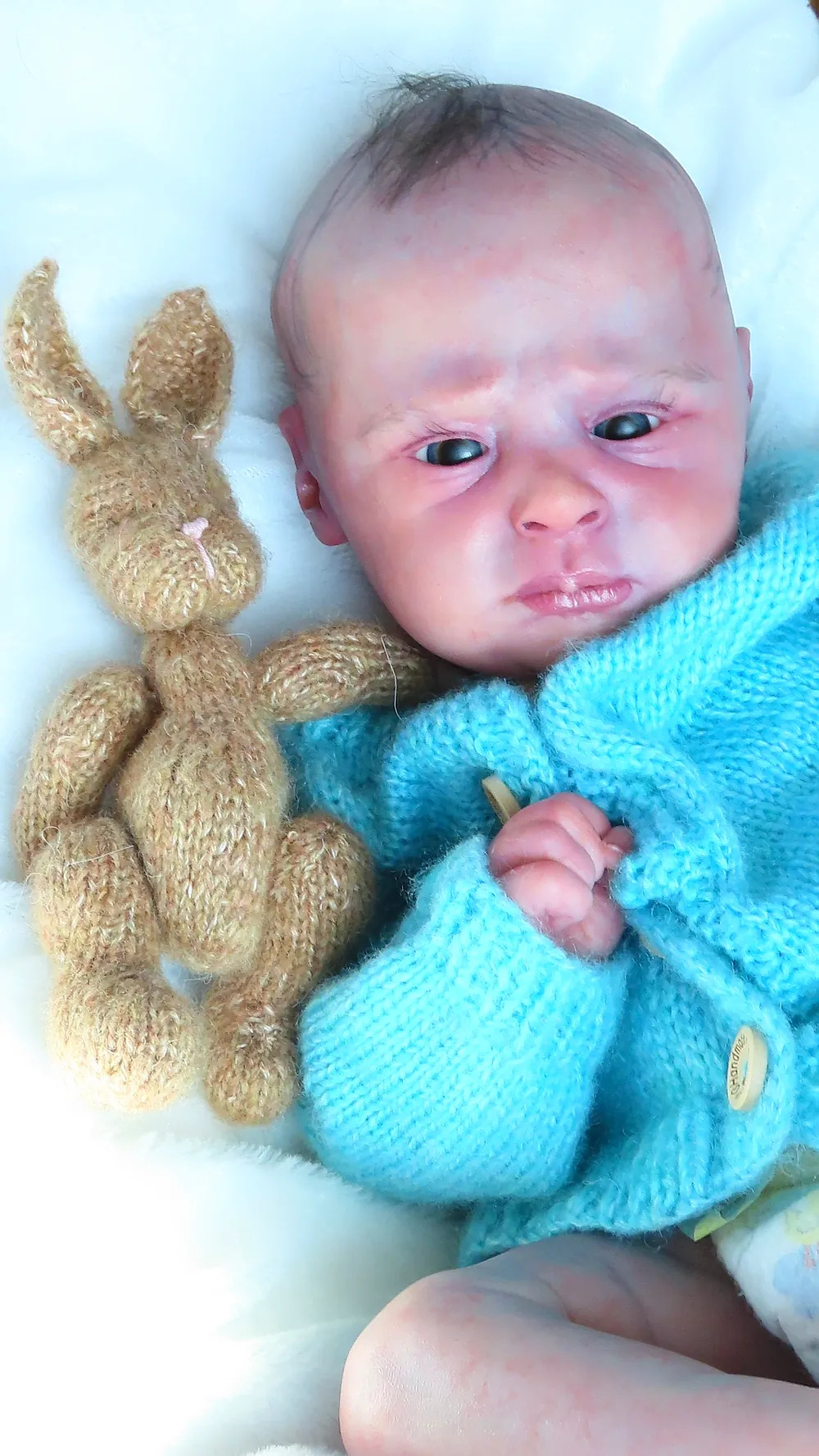 Jayden Awake Reborn Baby Doll by Samantha Ewan | Samantha's Royal Nursery