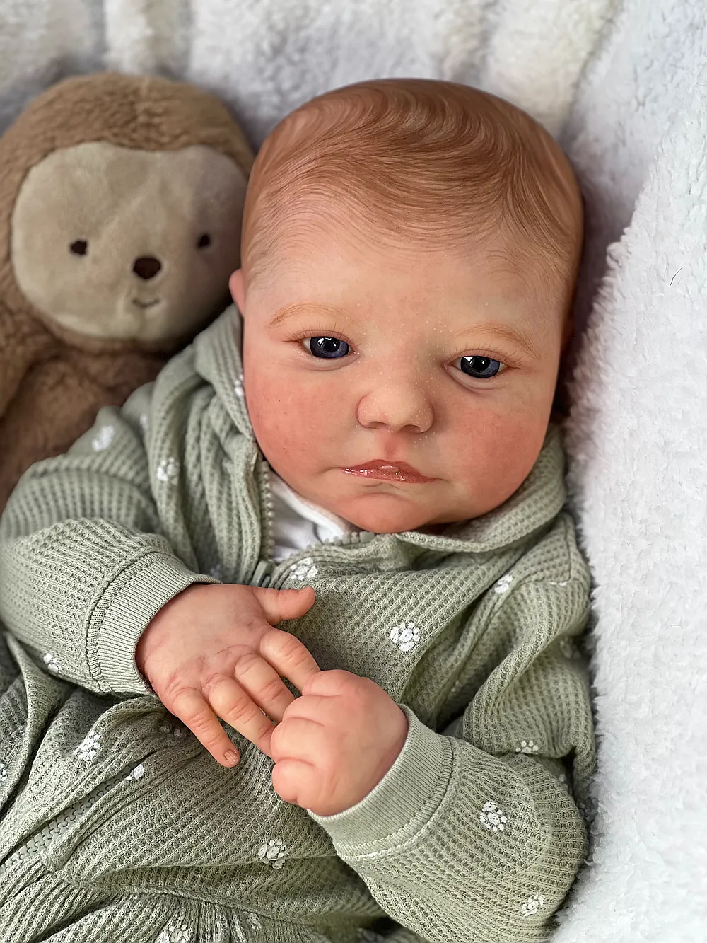 June Awake reborn doll by Alicia Garner | Alicia's Angels Reborn Nursery