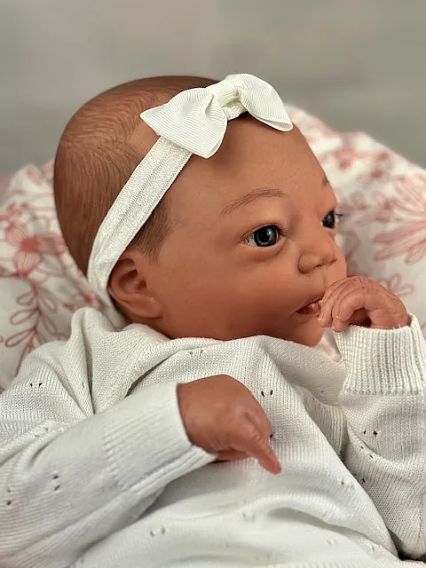 Johanna Awake by Allison Edwards from Allison's Reborn Nursery on Reborns