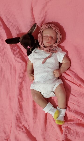 Marnie2 reborn doll by Angela Eberhardy | Northern Star Reborns and Crochet
