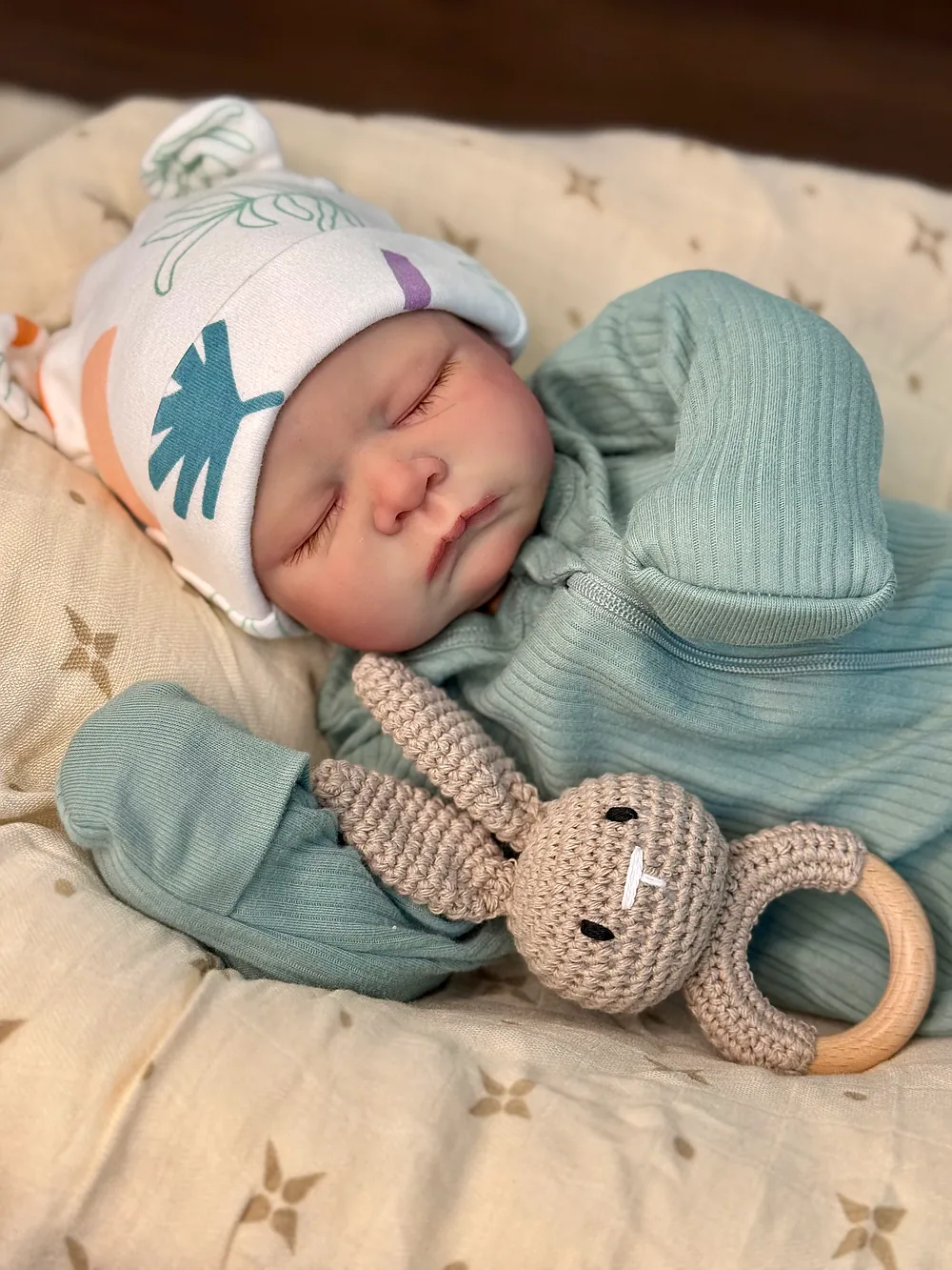 Jasmine cuddle reborn doll by Misty L. Terry | Kits to Kradles Nursery
