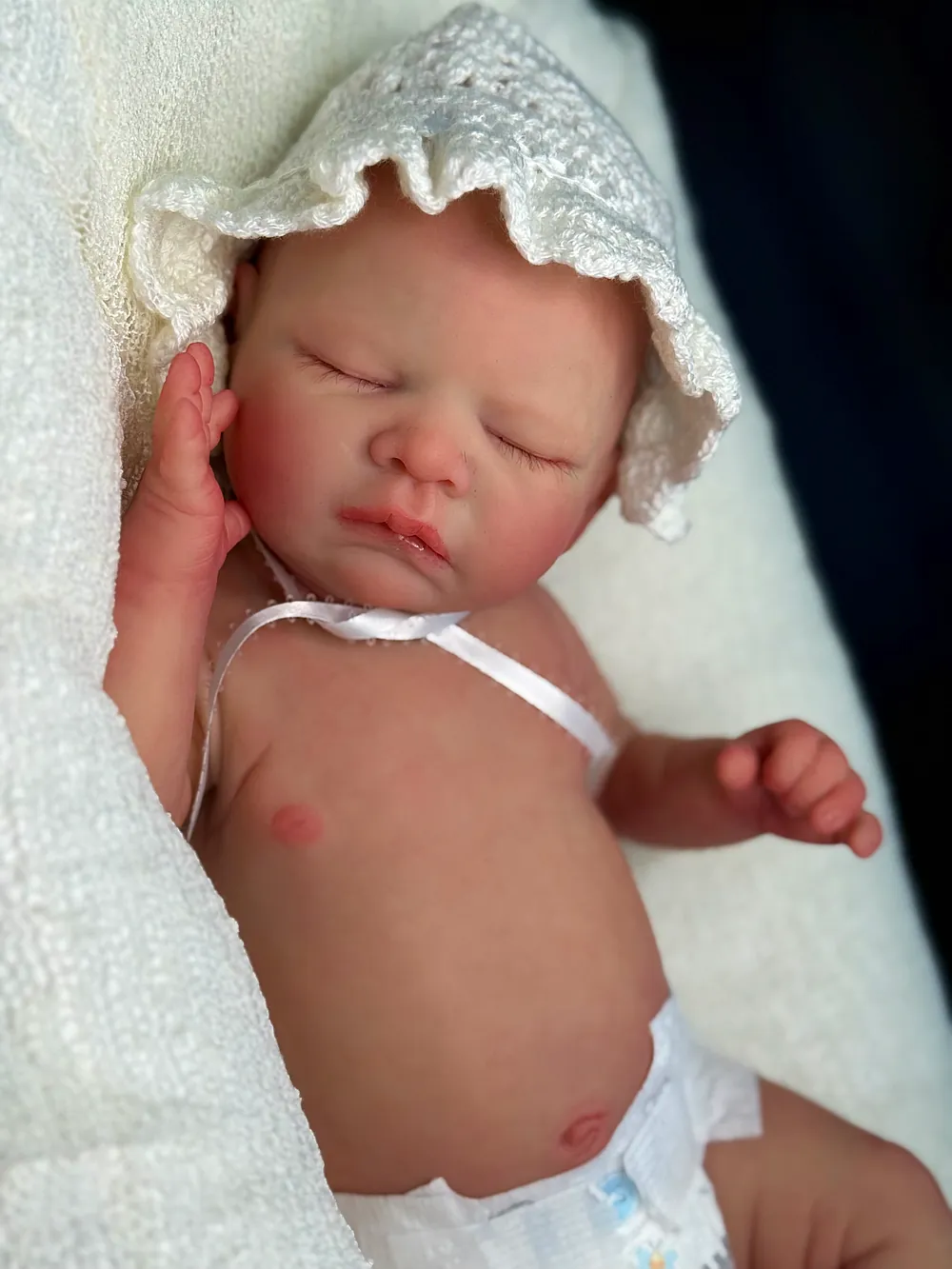 Jasmine silicone reborn doll by Misty L. Terry | Kits to Kradles Nursery