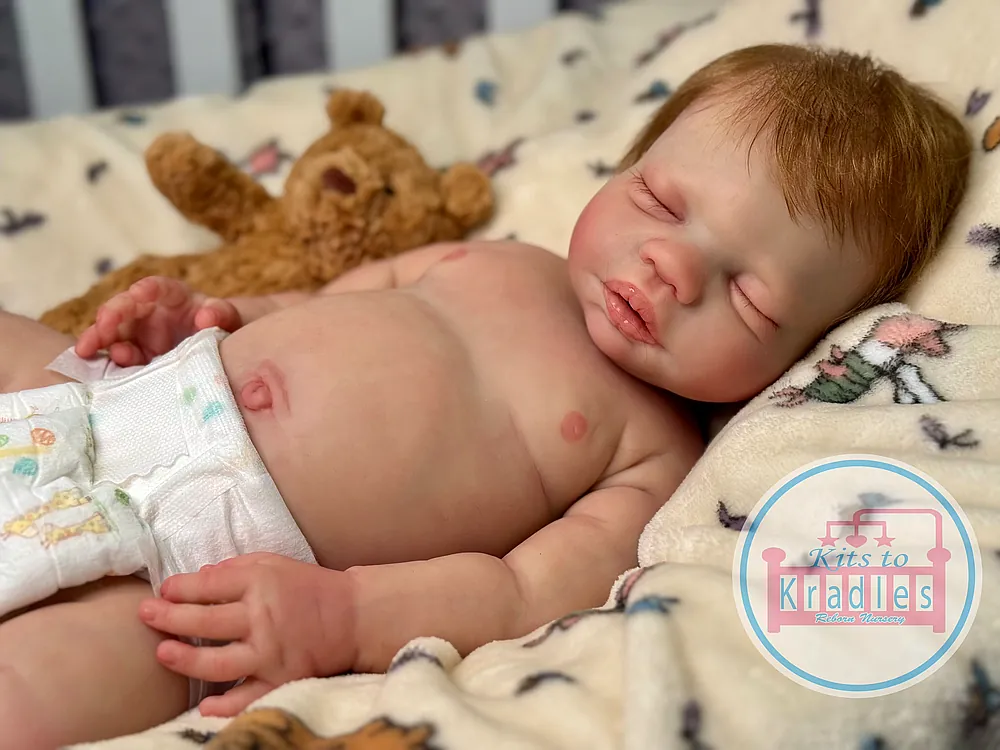 Billie silicone reborn doll by Misty L. Terry | Kits to Kradles Nursery