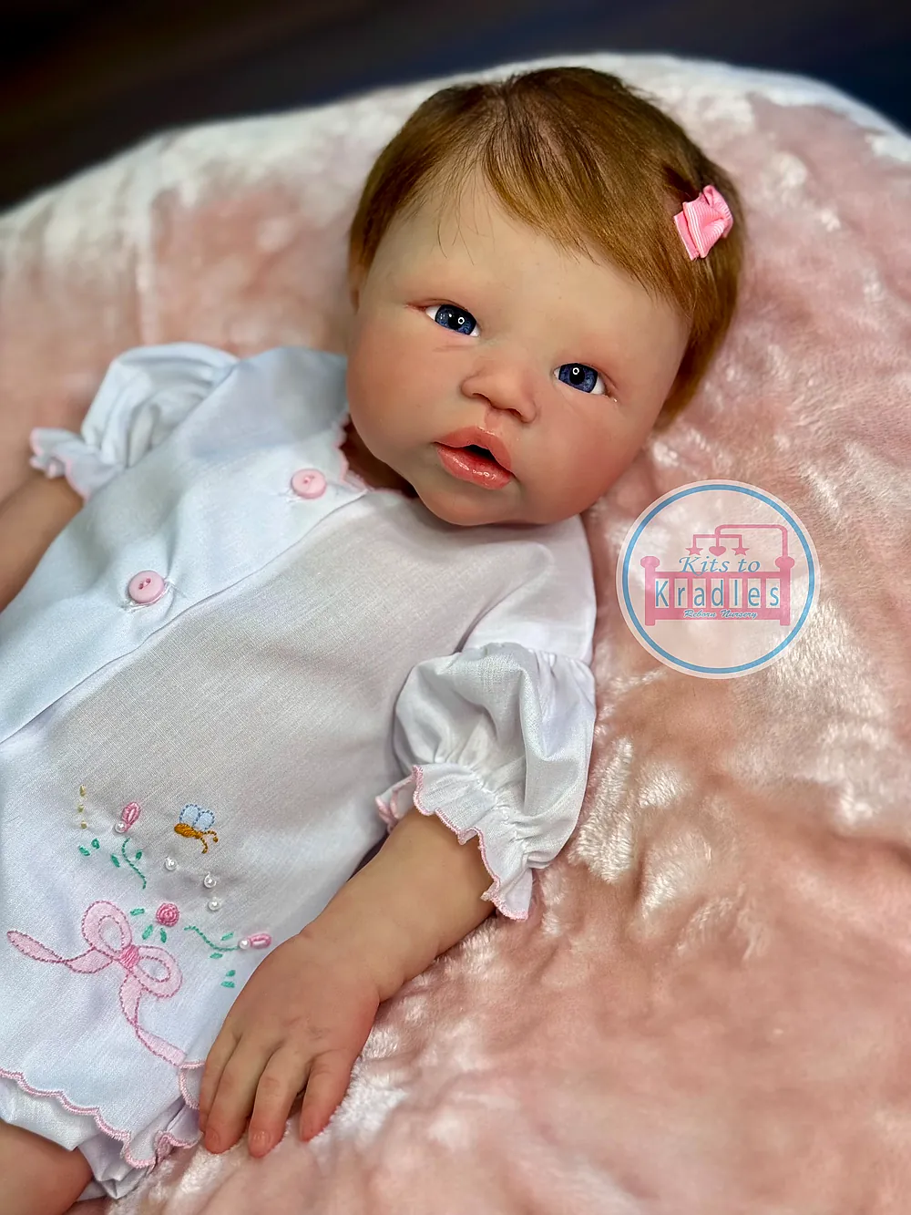 Emi silicone reborn doll by Misty L. Terry | Kits to Kradles Nursery