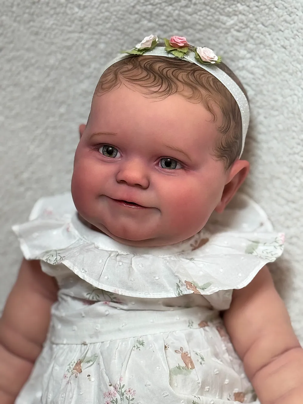 Maddie reborn doll by Laura Inglis | Lavender lullaby