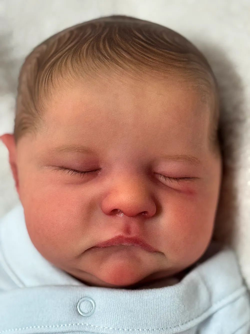 Levi reborn doll by Laura Inglis | Lavender lullaby