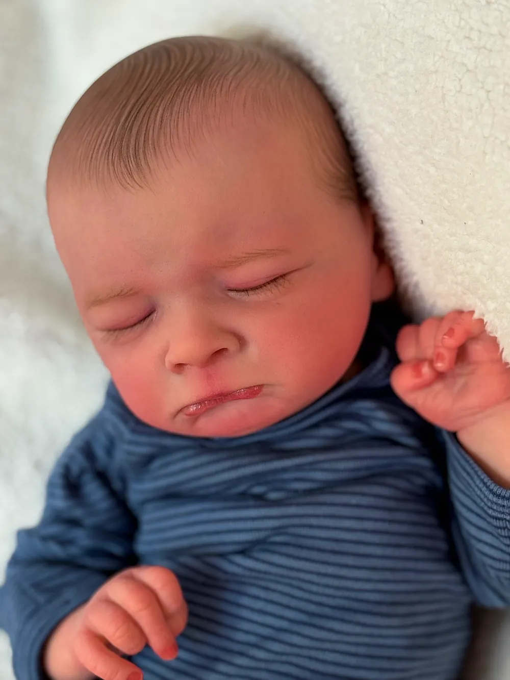 Milan reborn doll by Laura Inglis | Lavender lullaby