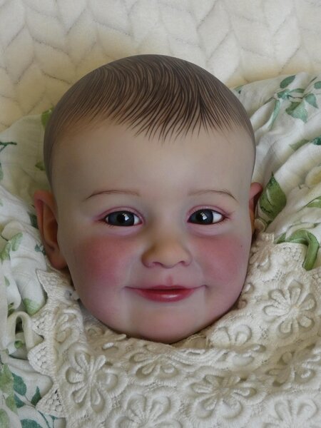 Zoe Head by Tigan Munoz from Royal Anchor Reborn Nursery on Reborns