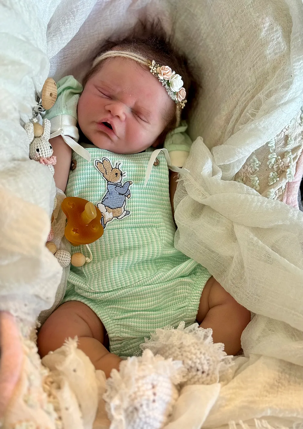 Alaia silicone reborn doll by Bonnie Bel | Babylux nursery
