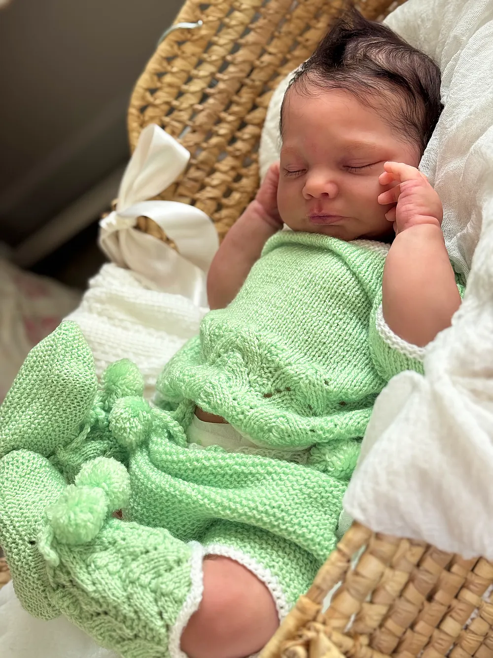 Emily silicone reborn doll by Bonnie Bel | Babylux nursery