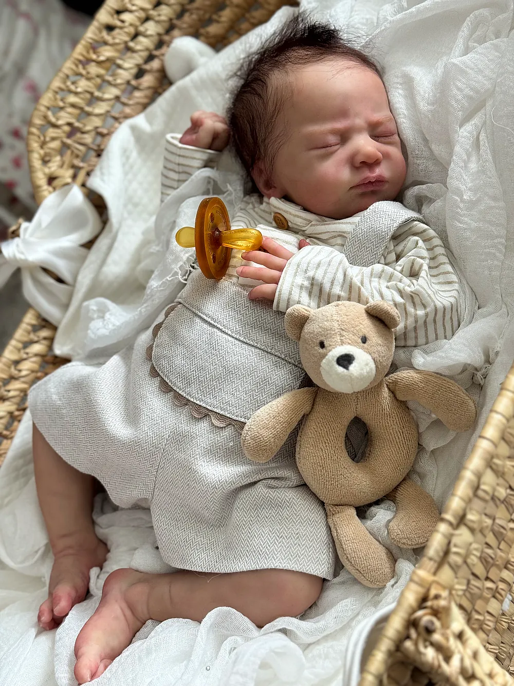 Jayden Silicone Reborn Baby Doll by Bonnie Bel | Babylux Nursery