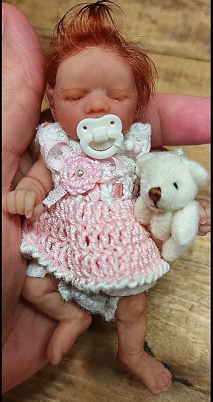 Zahi prototype reborn doll by Rosana Ritacco | Little Bridgett's Nursery