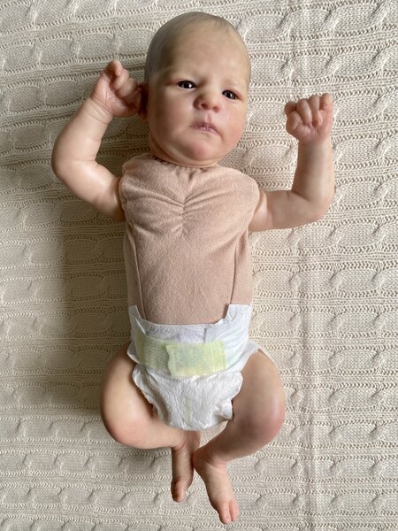 Ruby Awake by Denise Cranford from Vejjie Baby Nursery on Reborns