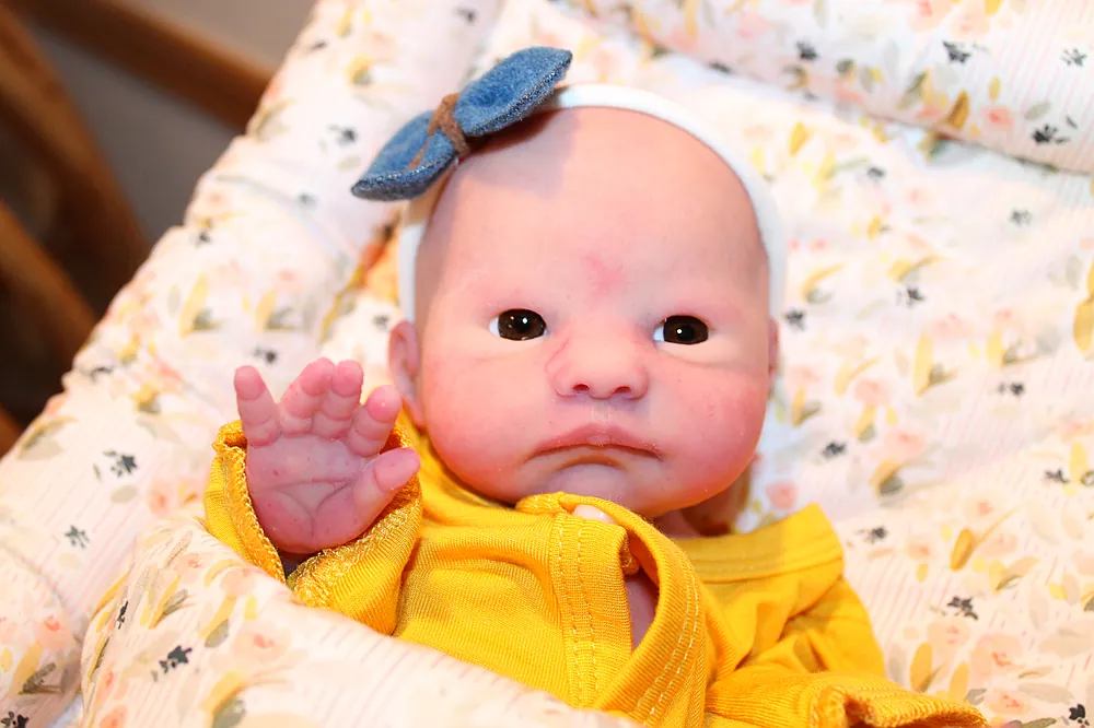 Ethana silicone reborn doll by Yuritzi Cardenas | Mountain House Nursery