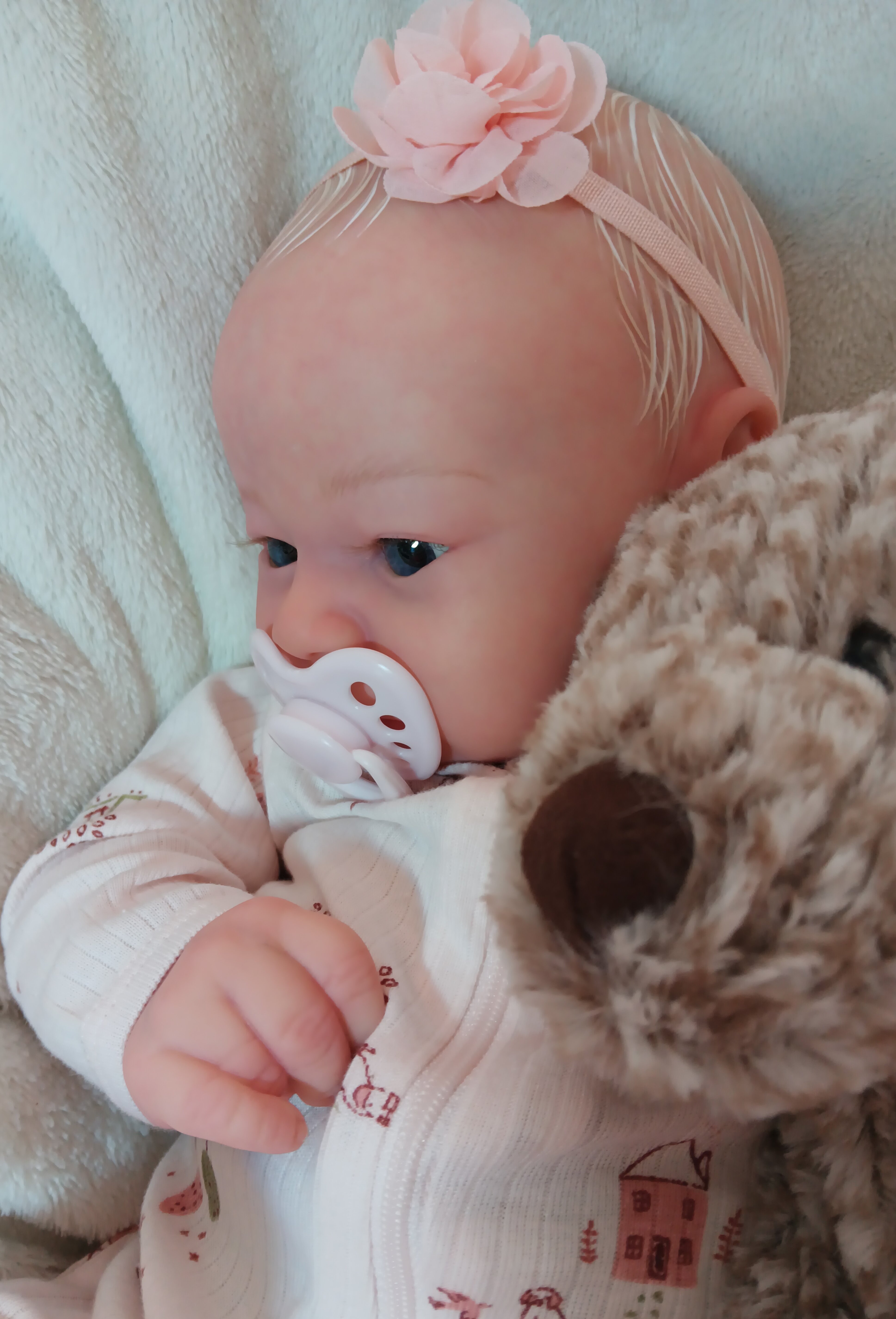 Mary Awake by Karen K Potter from Karen's Kreations on Reborns