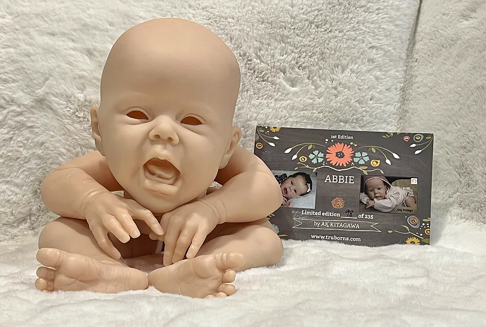 Abbie reborn doll kit by Carrie Ball | Carries Ball Babies