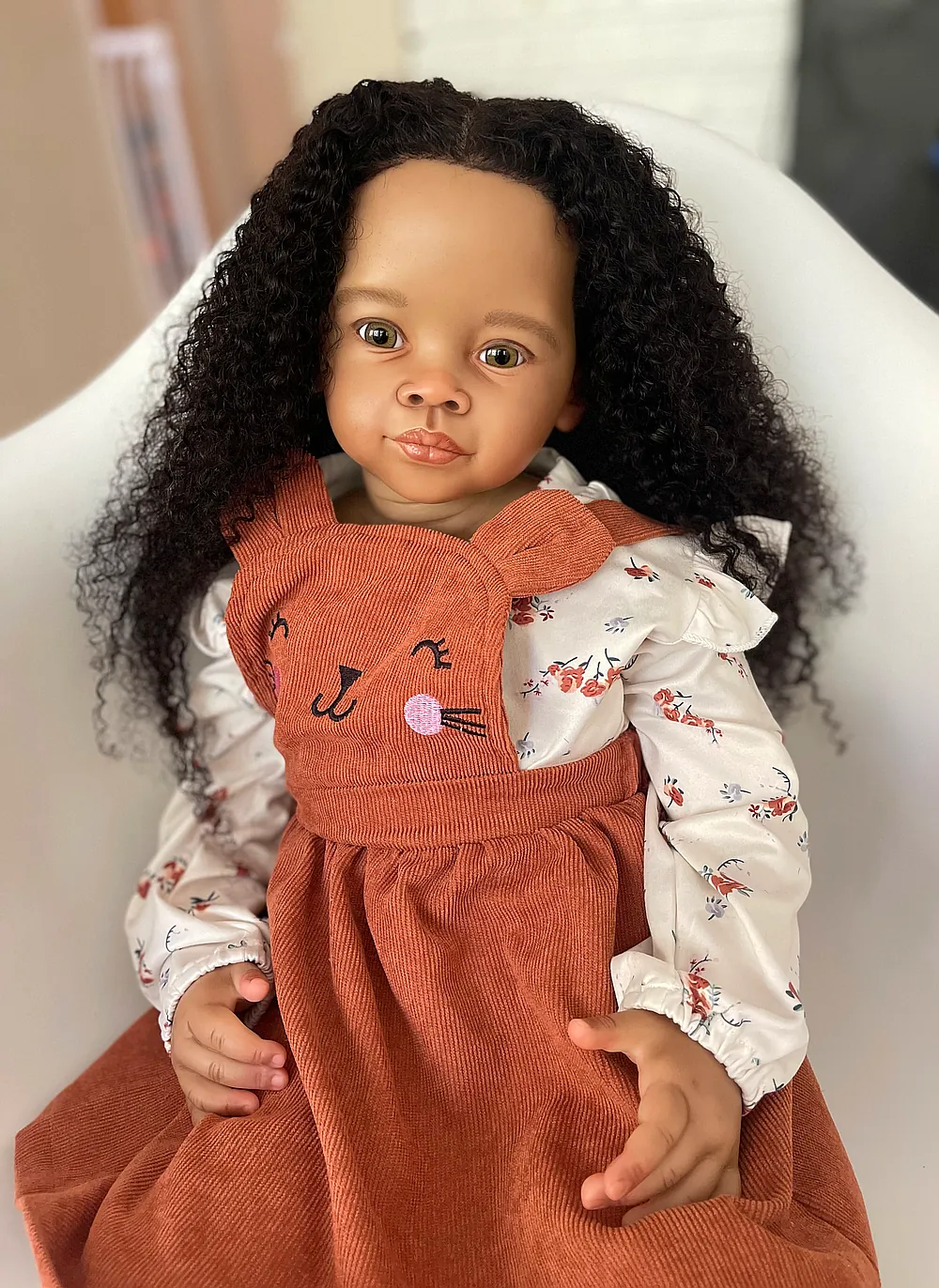 Meili Pre-owned Reborn Baby Doll by Donyelles Art Dolls | Elzrebornbabyroom