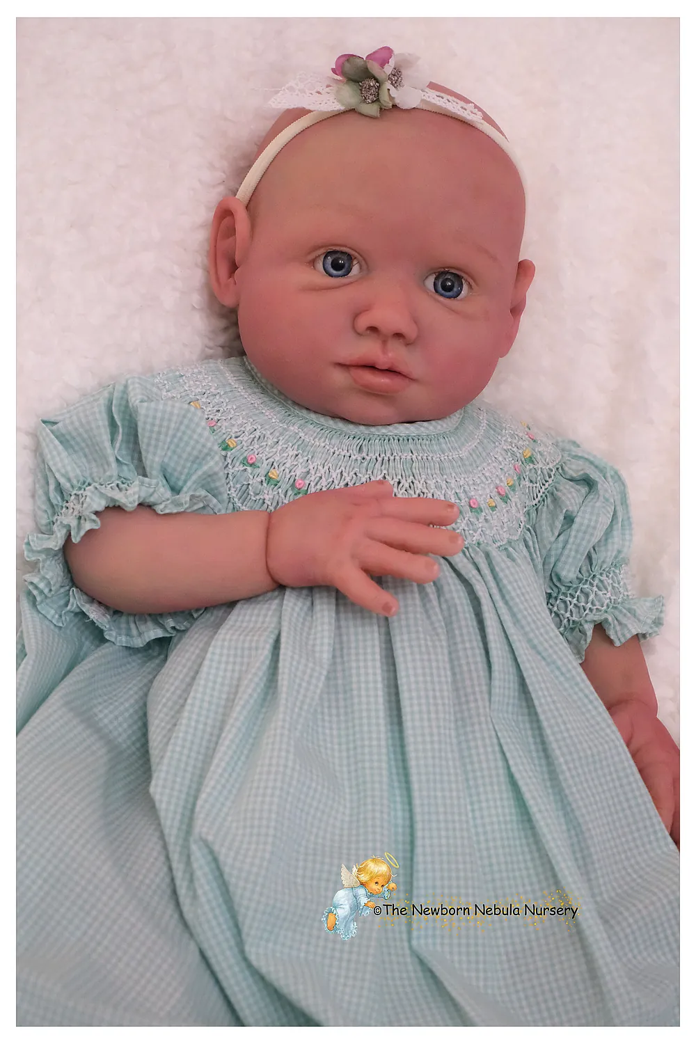 Lydia silicone reborn doll by Lorraine Smith | Newborn Nebula Nursery