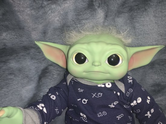 Green Yoda Alien by Kittie Sha of Sphynxville Creations - reborns.com