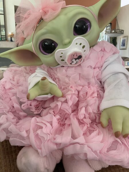 YODA PRINCESS by Virginia V. of Heavenly Angels by Virginia - reborns.com