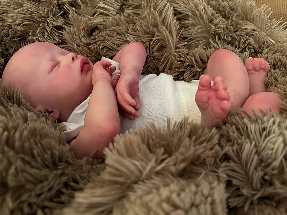 Presley silicone reborn doll by Virginia V. | Heavenly Angels by Virginia