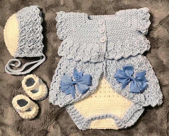 NB Outfit by Kelli J. Newcome from Garden of Eden Nursery on Reborns