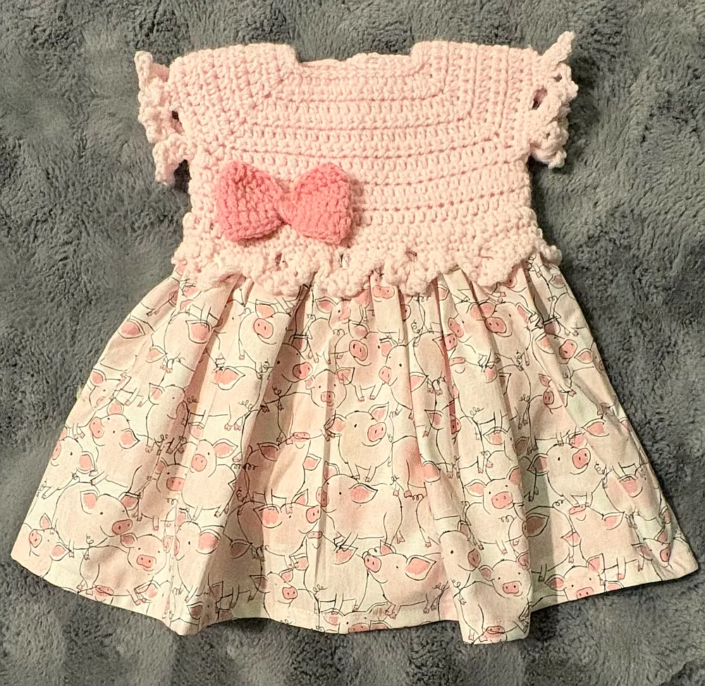 NB Pig Outfit by Kelli J. Newcome from Garden of Eden Nursery on Reborns