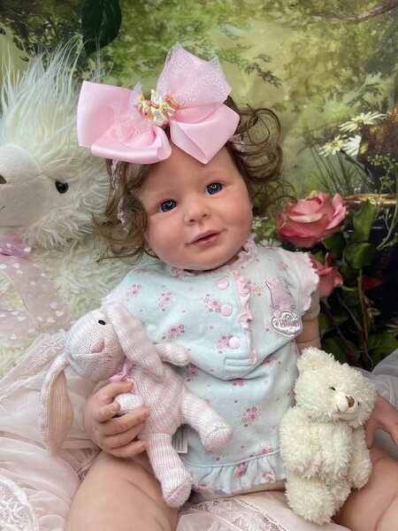 Gabriel reborn doll by Heather Mcbride | Enchanted Valley Doll Studio