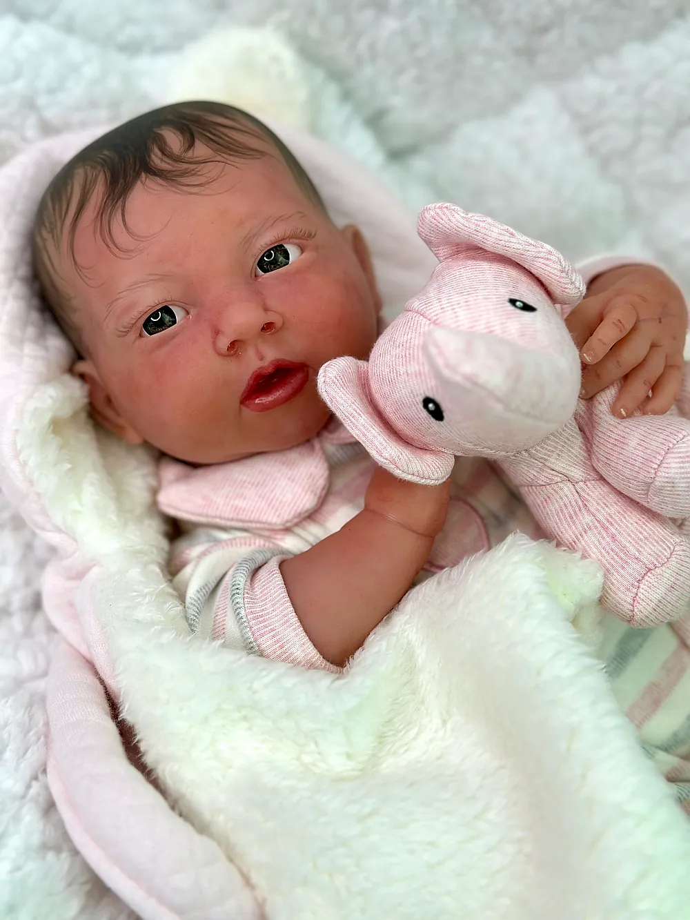 La reborn doll by Heather Mcbride | Enchanted Valley Doll Studio