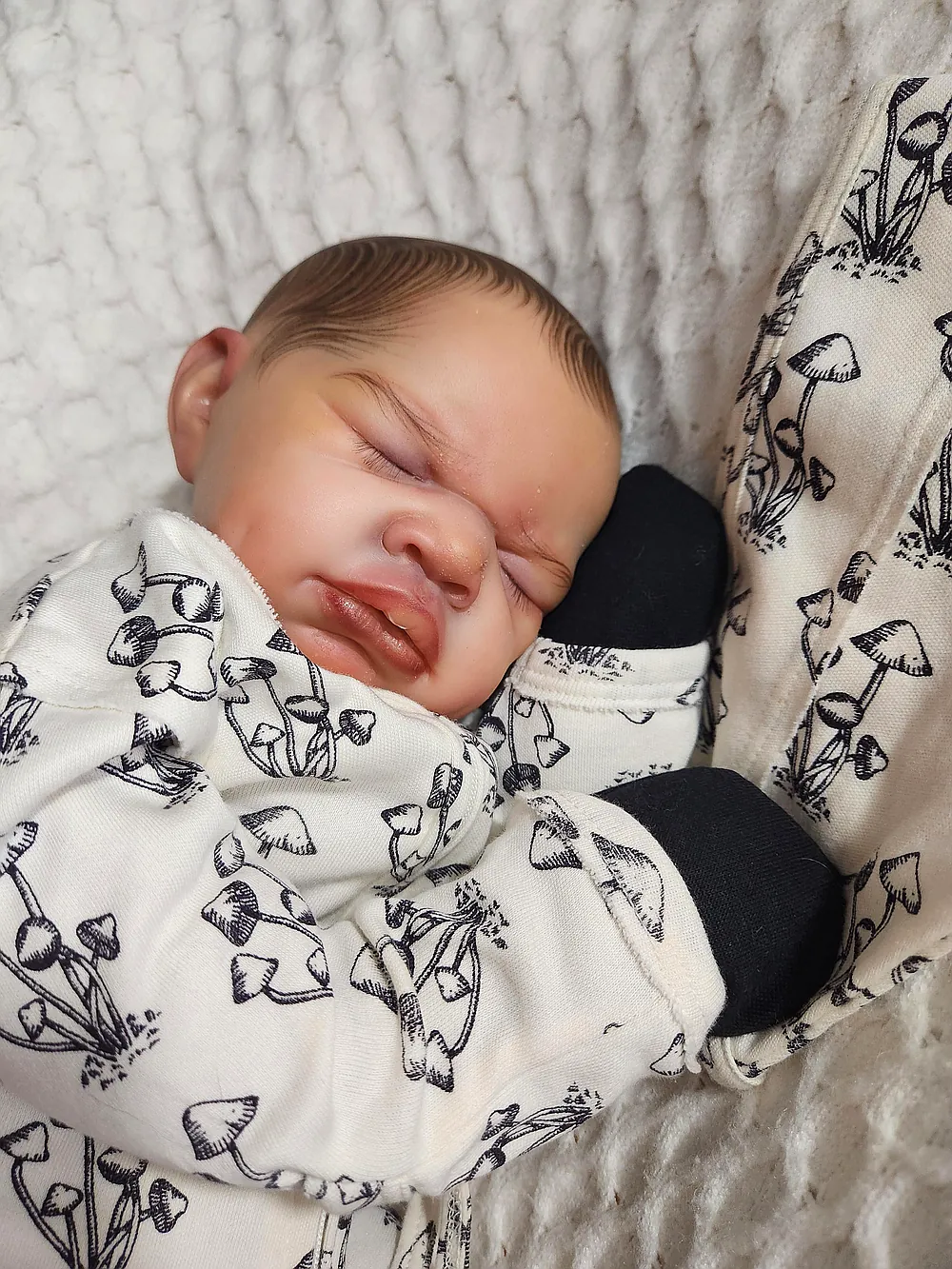 Imani cuddle reborn doll by Everlasting Baby | The Beehive Babies