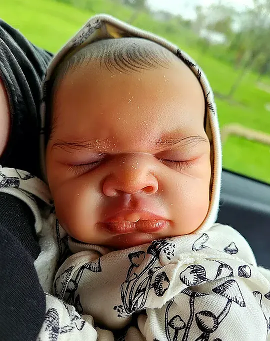Imani cuddle reborn doll by Everlasting Baby | The Beehive Babies