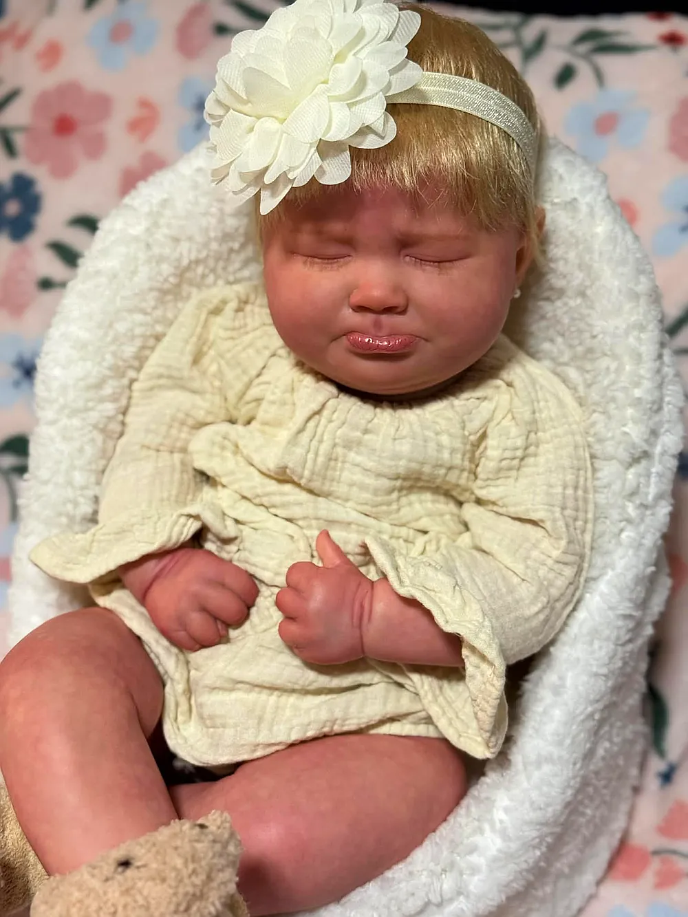 Grumpy Sage pre-owned reborn doll by | The Beehive Babies