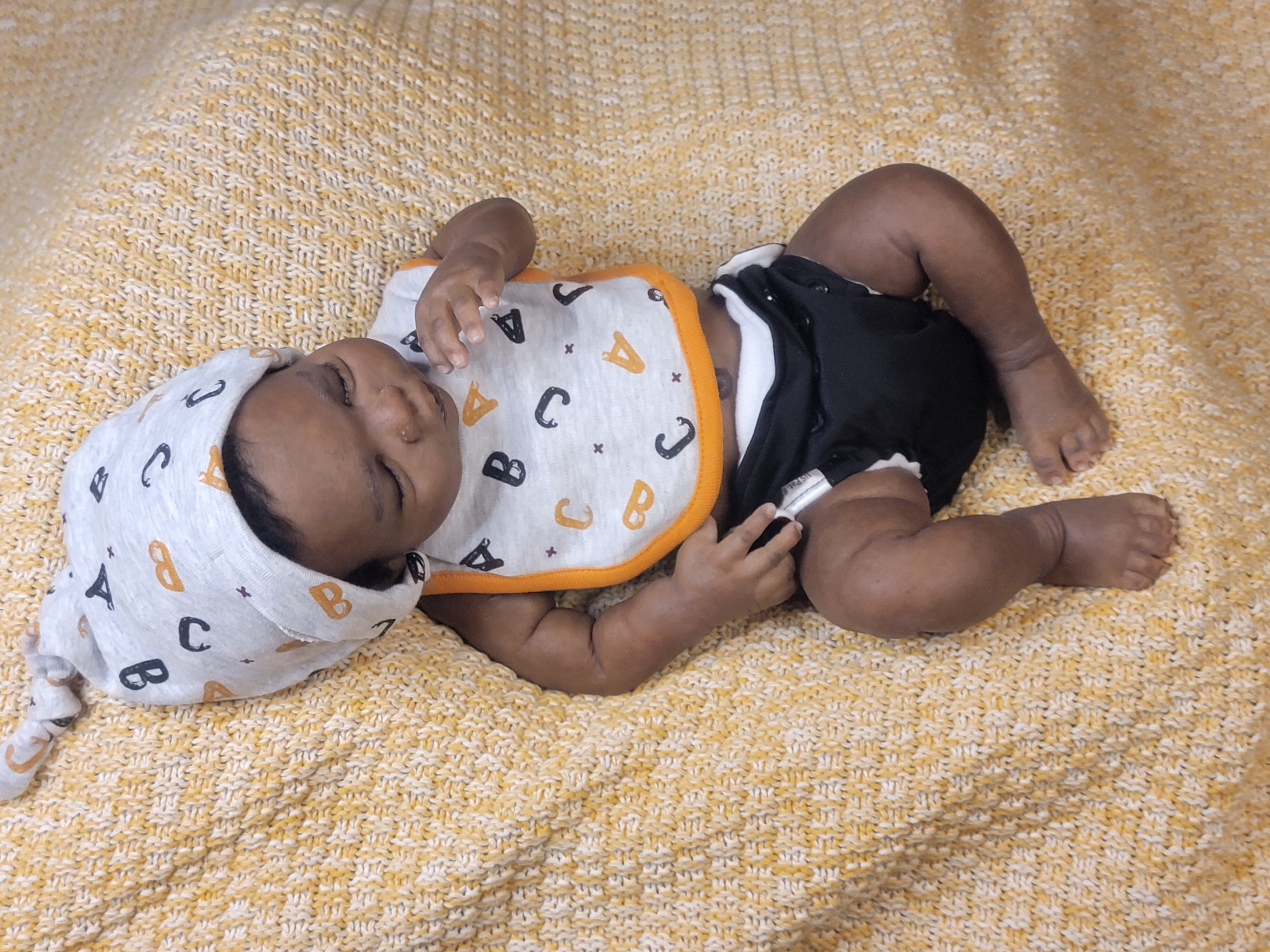 Baby Josiah by Sharmaine Hudson from Maine’s Touch of Love on Reborns