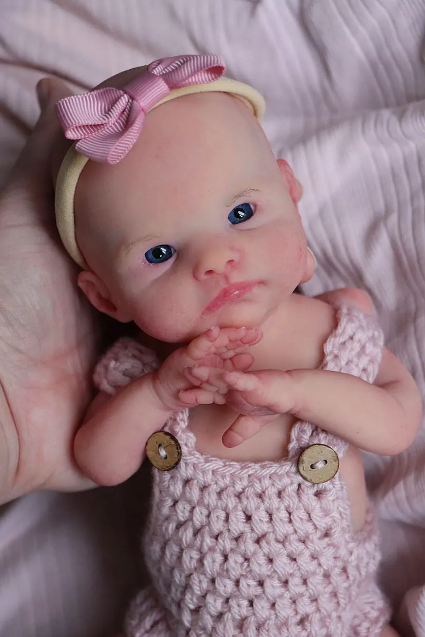 Ethana silicone reborn doll by Caitlyn Bainum | Raendom Reborns