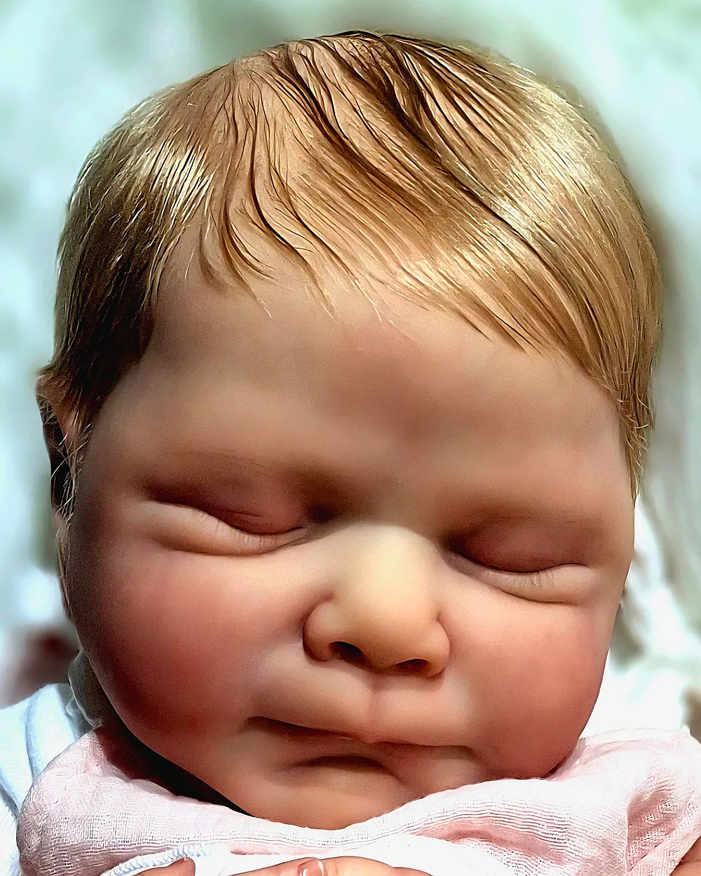 Samuel Reborn Baby Doll by Ginger Busker | Gingerbread Babies