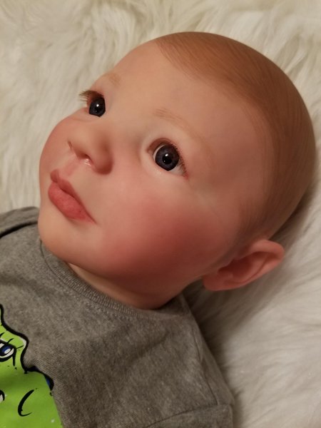 James by Rhonda Burkhart of Cherish N Comfort reborn art dolls ...