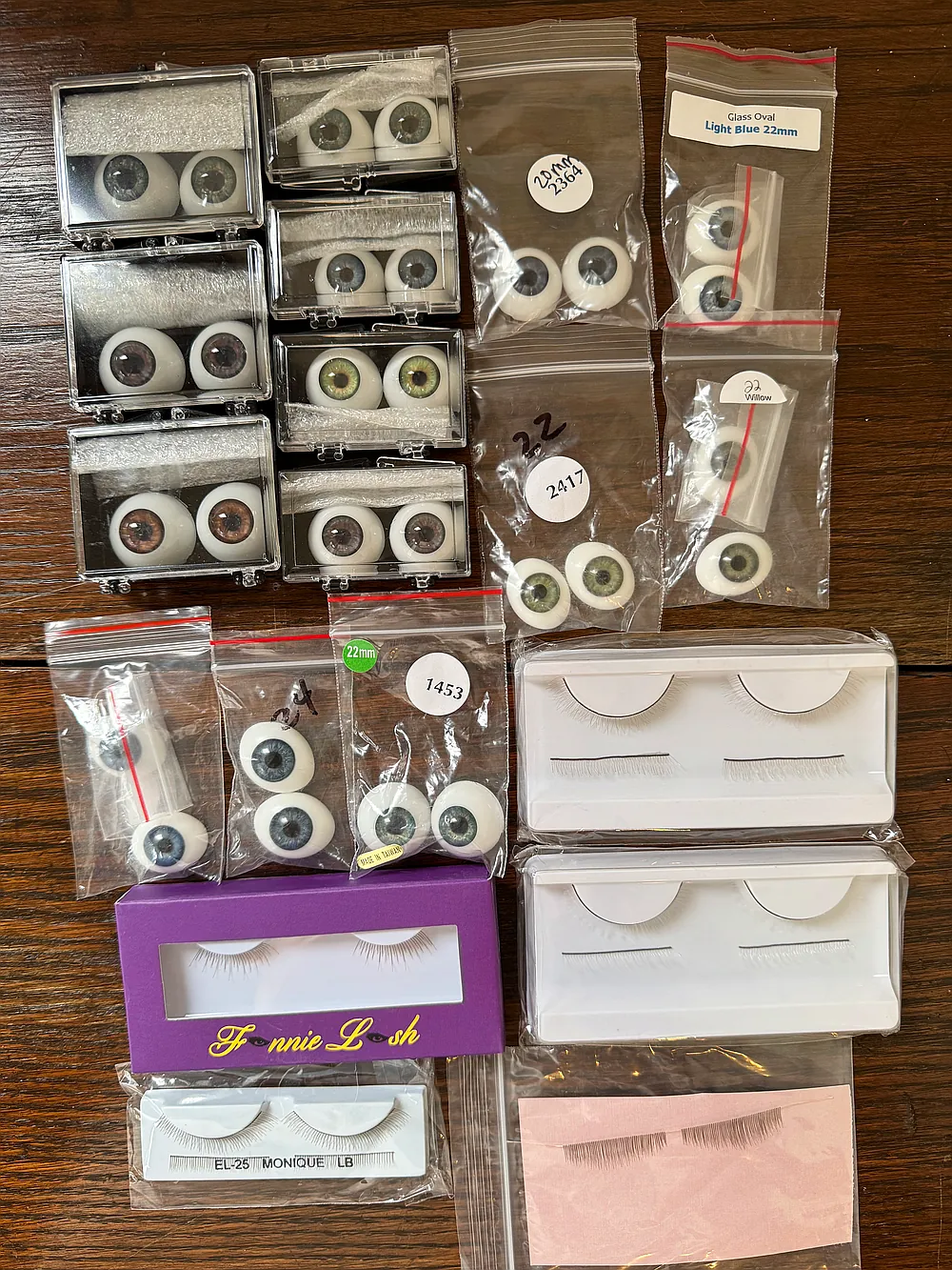 Eyes & Lashes by Lisa Ruth from Whitford House Collection on Reborns