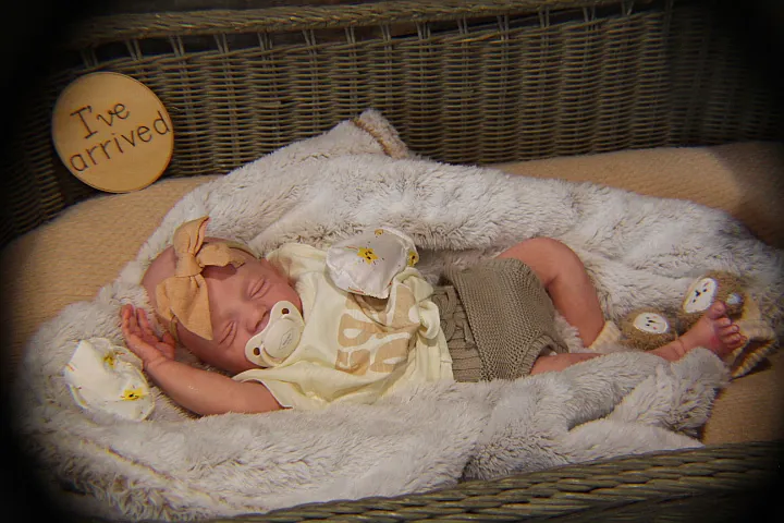 Steven Asleep silicone reborn doll by Valorie Anderson | Sister Bear ...