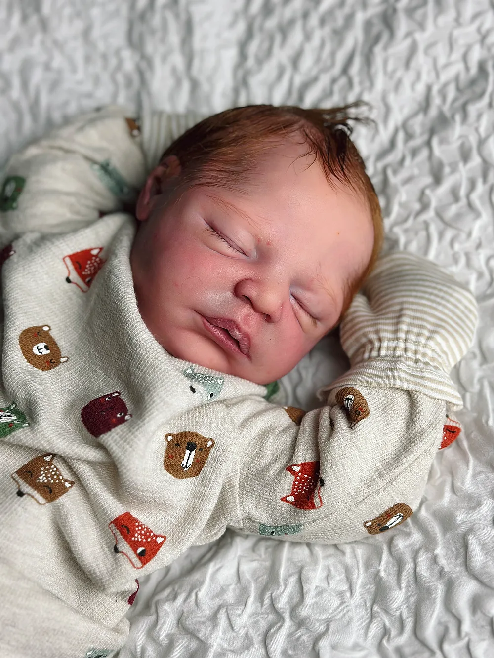 Aerith cuddle reborn doll by Tammy Annette | Paper City Dolls