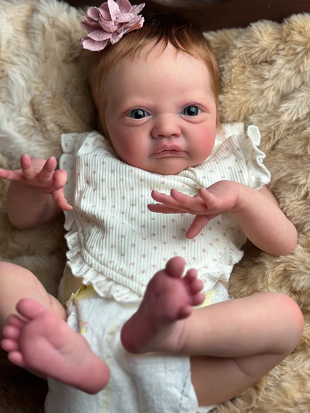 Gracie Mae Awake Reborn Baby Doll by Tammy Annette | Paper City Dolls