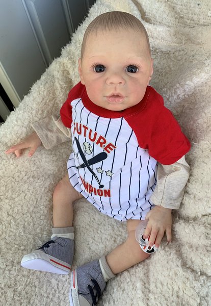 Kaiden by Barb Wilson of Barb's Baby Dolls - reborns.com