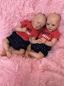 Evelyn Twins by Joy Ward from Buttercup Cradles on Reborns