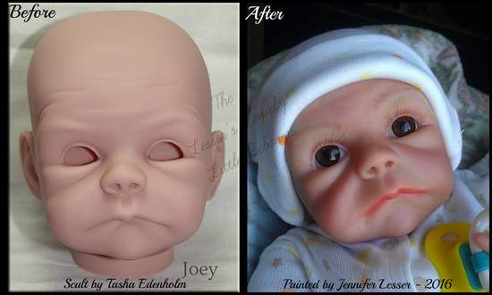 Joey by Jennifer Lesser of The Lesser's Lovely Little Reborns - reborns.com