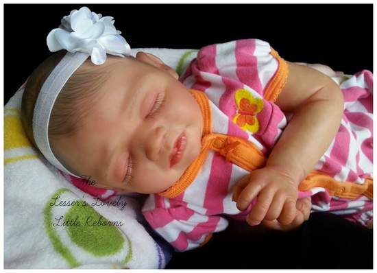 Layla (sculpt by Suzette Du Plessis) reborn doll by Jennifer Lesser ...