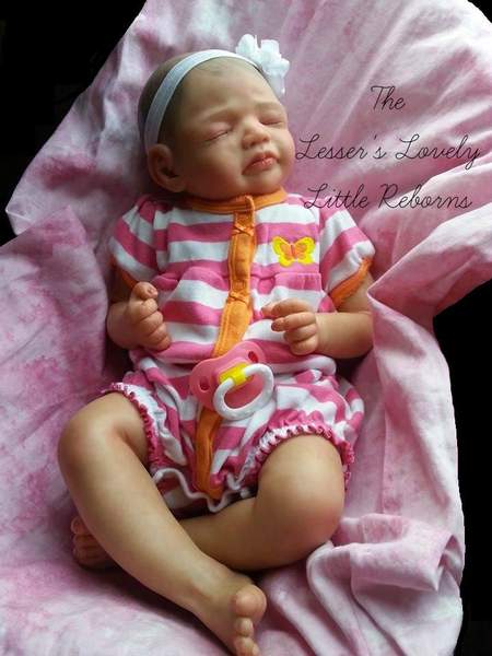 Layla (sculpt by Suzette Du Plessis) reborn doll by Jennifer Lesser ...