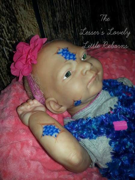 Rosie by Jennifer Lesser from The Lesser's Lovely Little Reborns on Reborns